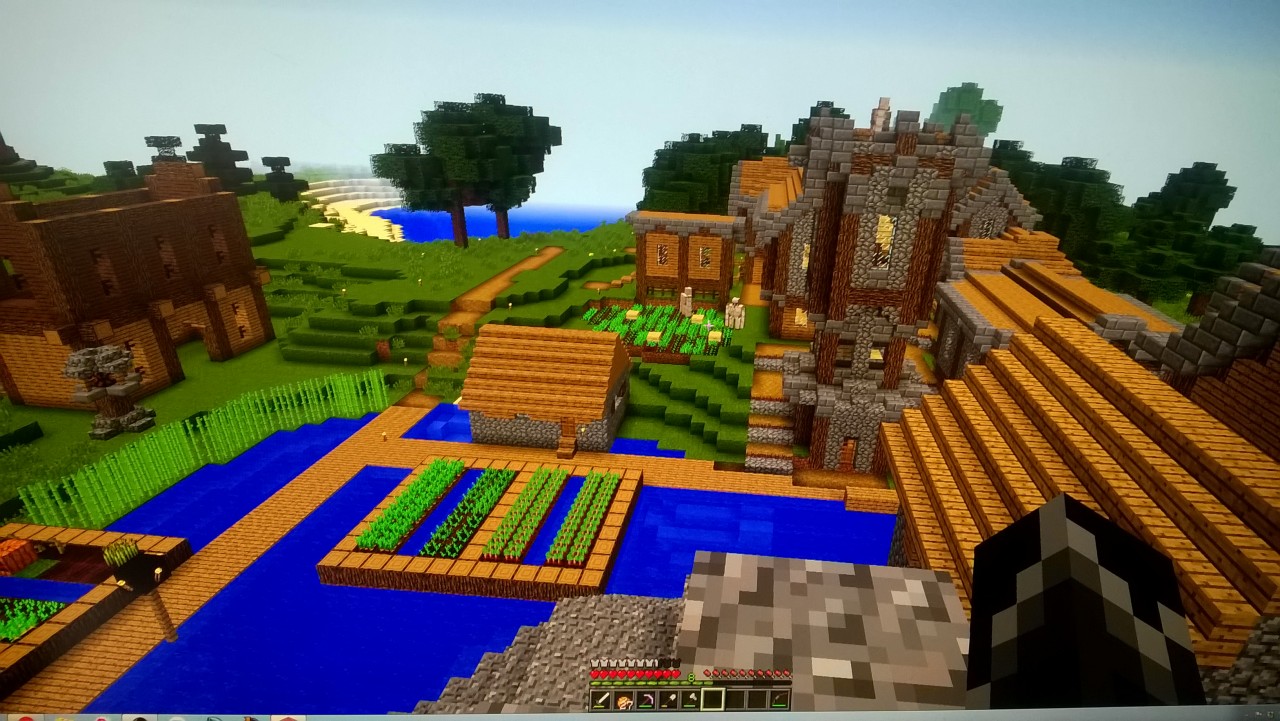 Custom world - End Stronghold Minecraft Map