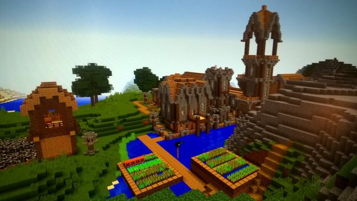 Custom world - End Stronghold Minecraft Map