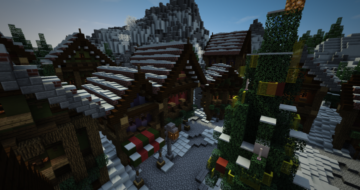 Little Christmas Village Minecraft Map