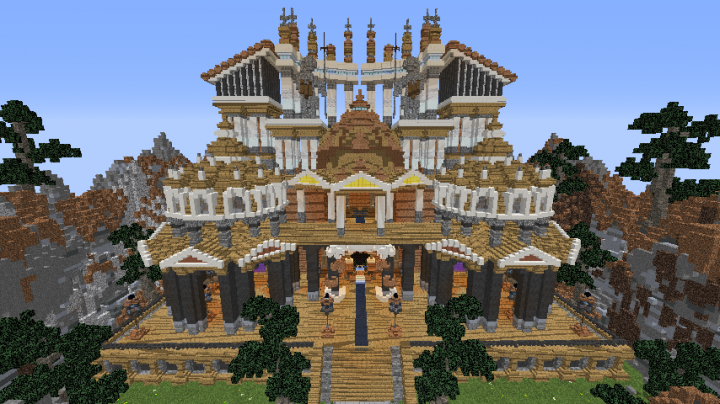 Free Spawn/Hub - Holiday Build Minecraft Map