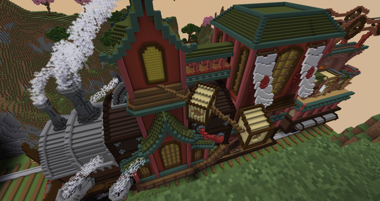 Steampunk Train Minecraft Map