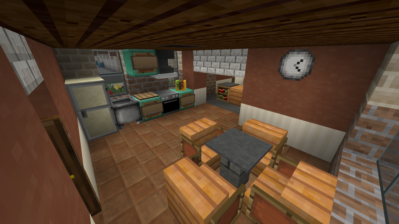 Greenfield Project - 1960s Bungalow Minecraft Map