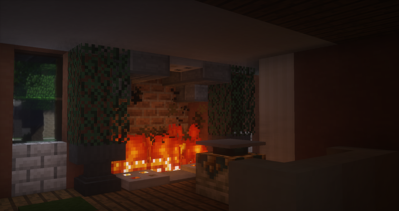 Two Floor Family House Minecraft Map