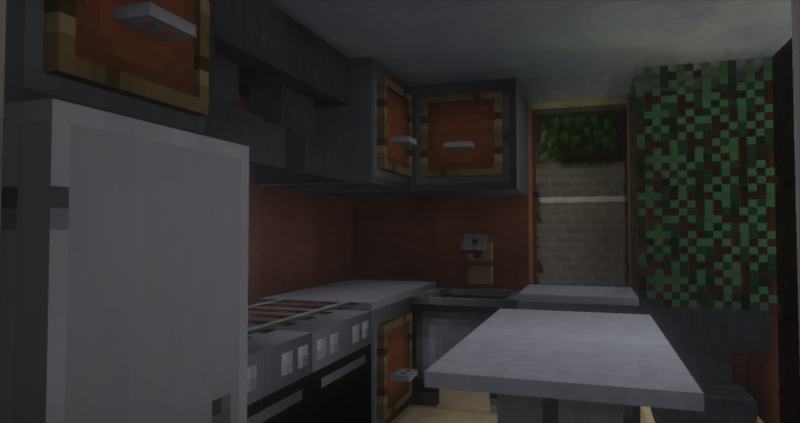 Two Floor Family House Minecraft Map