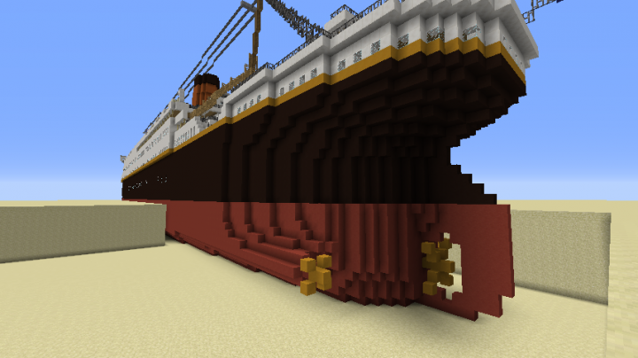 Titanic (with interior) Minecraft Map