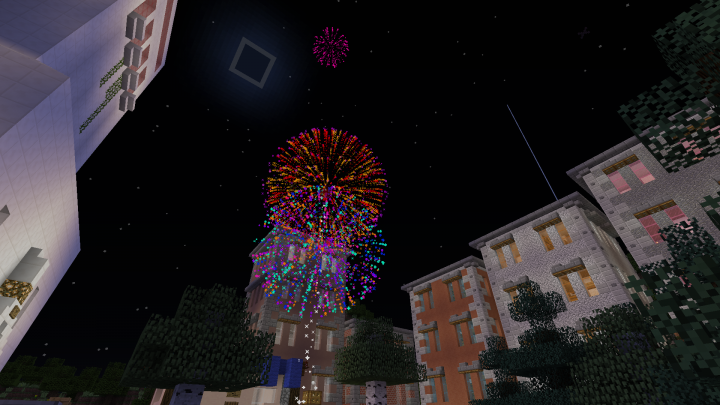 Hoopties House of Fireworks! Minecraft Map