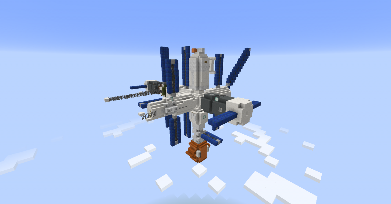 Mir Space Station | 1:1 Scale Minecraft Map