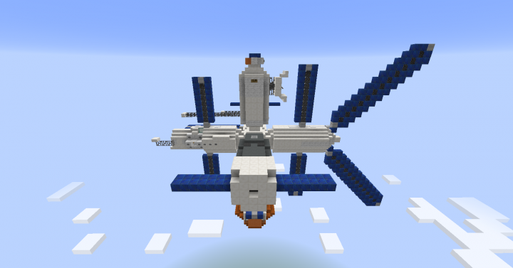 Mir Space Station | 1:1 Scale Minecraft Map