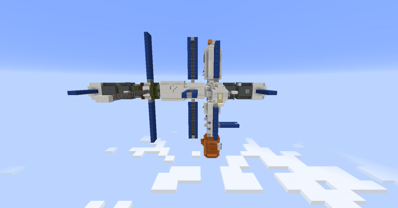 Mir Space Station | 1:1 Scale Minecraft Map