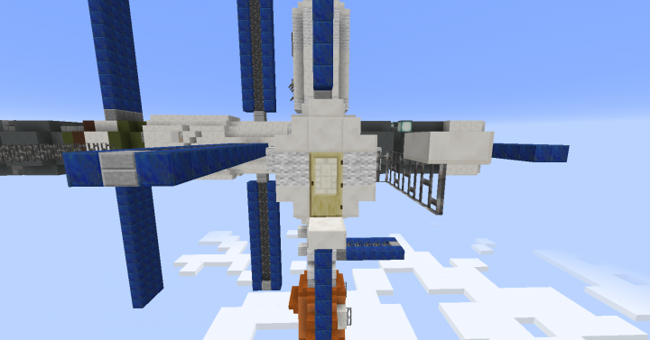 Mir Space Station | 1:1 Scale Minecraft Map