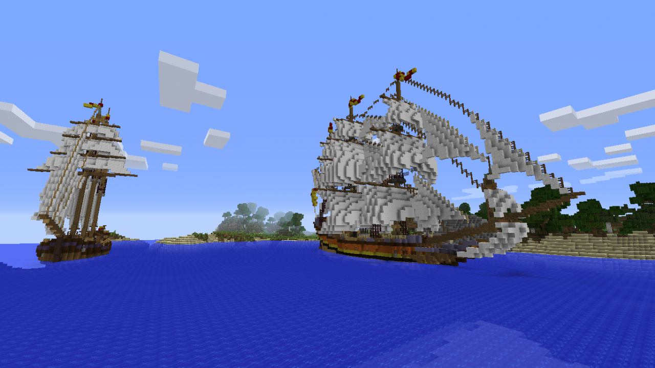 sirBlake - Large trade ships Minecraft Map