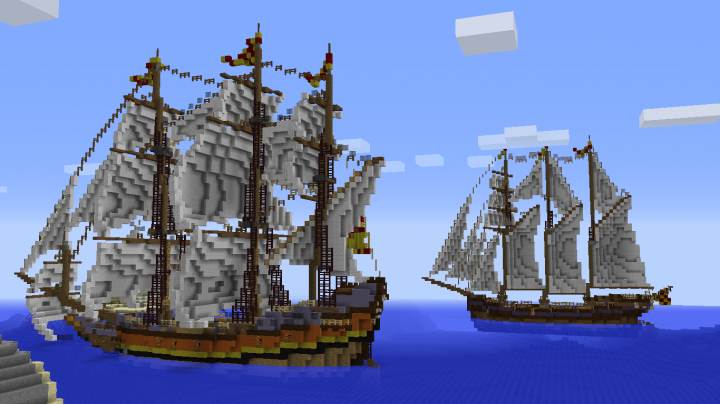sirBlake - Large trade ships Minecraft Map