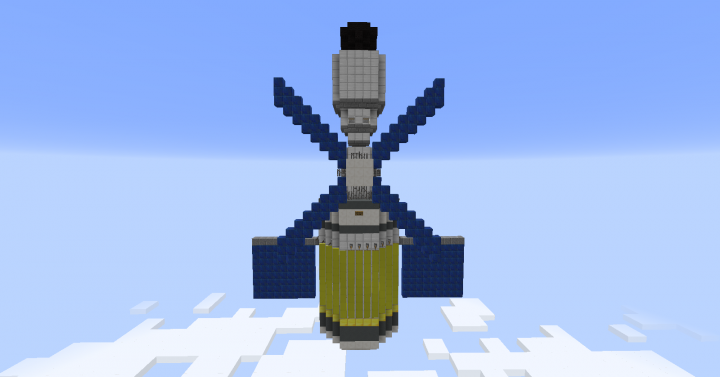 Skylab Space Station | 1:1 Scale Minecraft Map