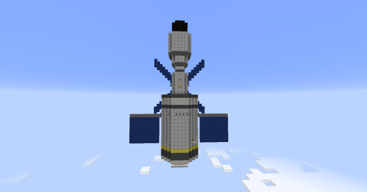 Skylab Space Station | 1:1 Scale Minecraft Map