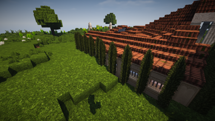 Roman Thermae Minecraft Map