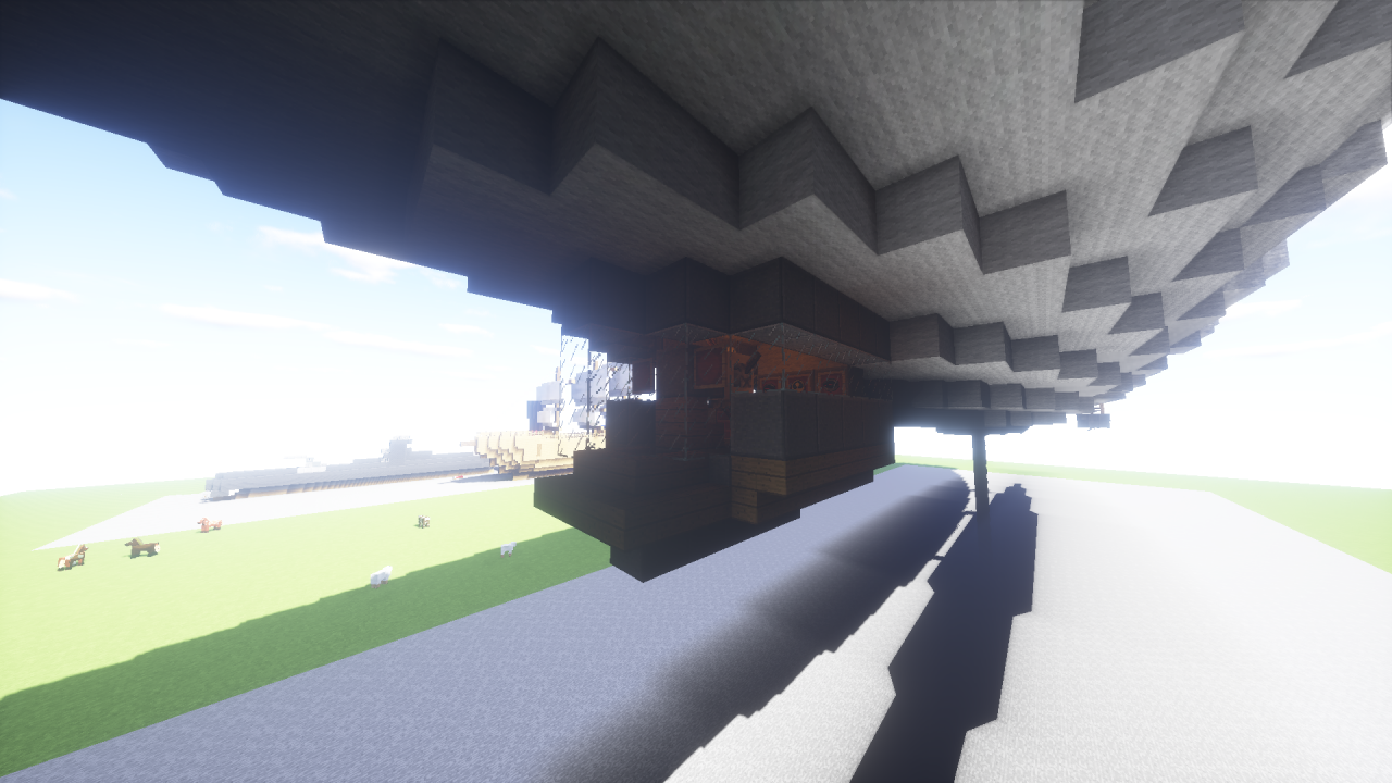 LZ-01 Luxury Passenger Airship Minecraft Map