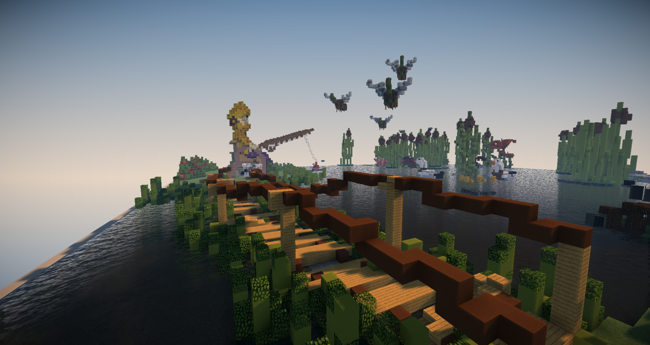 [Minecraft Timelaps] The child fisherman | By MasterPFK Minecraft Map