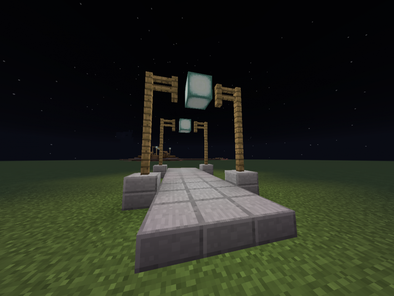 Simple and nice side walk Minecraft Map