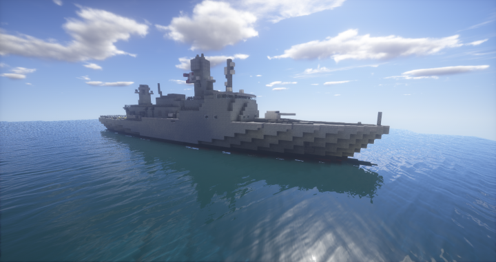 Thetis-class ocean patrol vessel / Frigate Minecraft Map