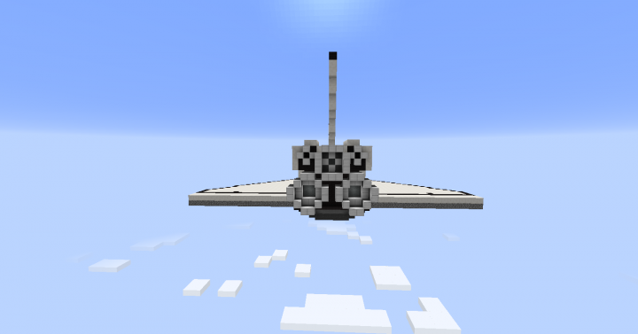 Space Shuttle Spacecraft Minecraft Map