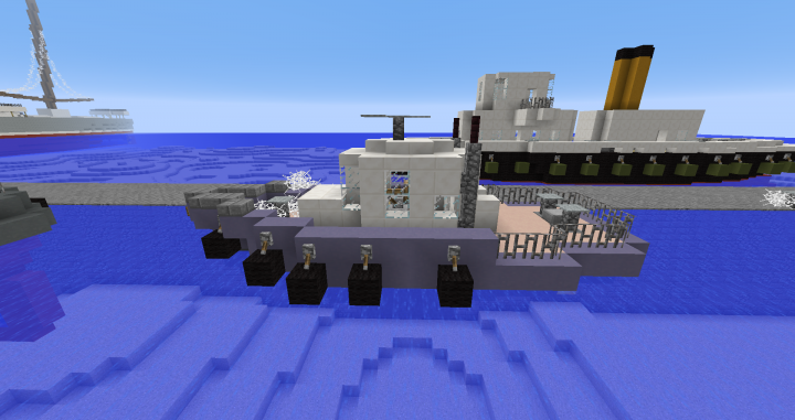 Modern tugboat Minecraft Project
