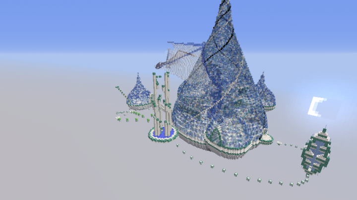 My first Hub Minecraft Map