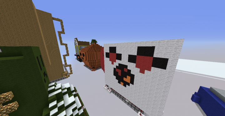 Burning World Minecraft Map