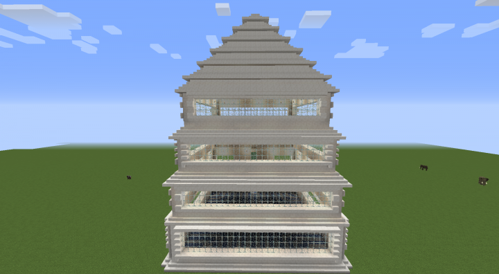 Quartz Castle Minecraft Project