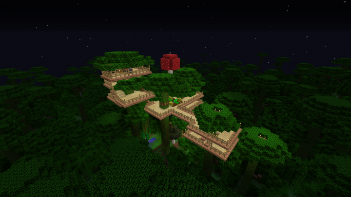 My Tree Fort Home Minecraft Map