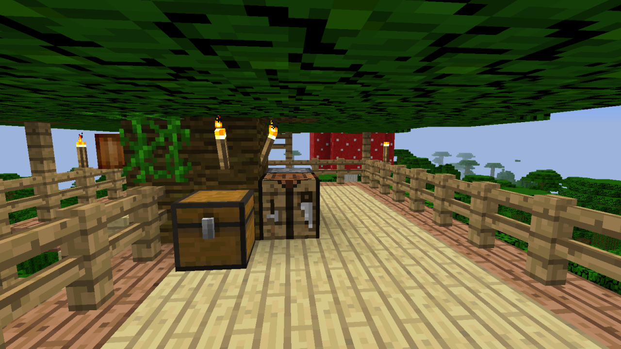 My Tree Fort Home Minecraft Map