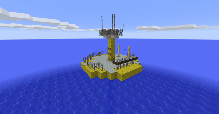 Aquarius Underwater Laboratory | 1:1 Scale Minecraft Map
