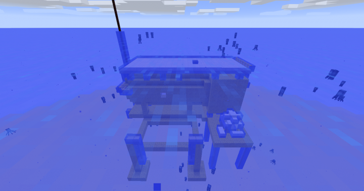 Aquarius Underwater Laboratory | 1:1 Scale Minecraft Map