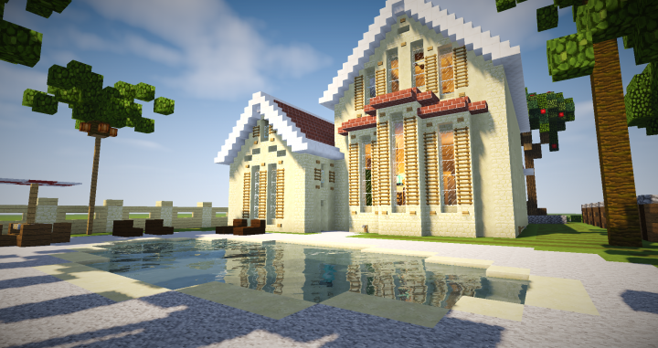 Suburban Home Minecraft Map