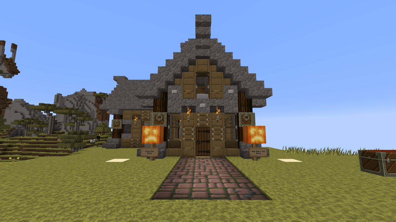 A house Minecraft Map