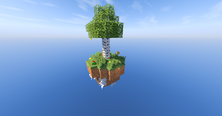 Advanced Skyblock (Loot chests, challenges, 1.11) Minecraft Map