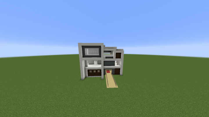Modern House Minecraft Map