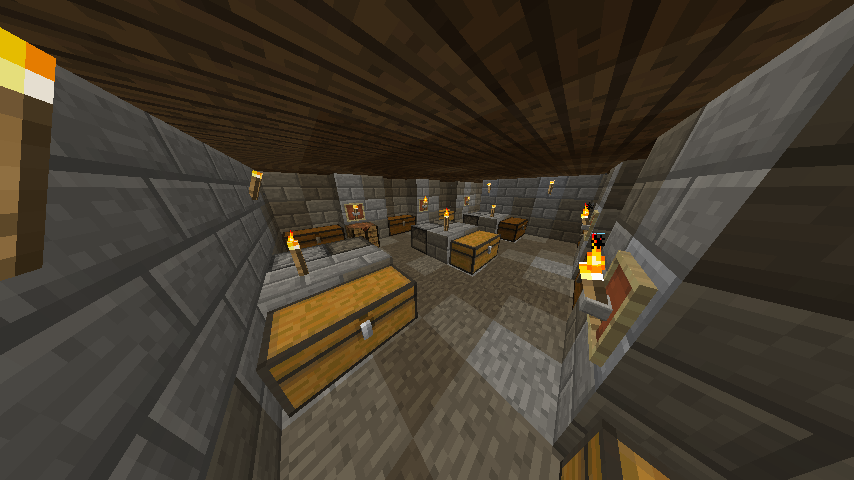 Big Wooden house Minecraft Map