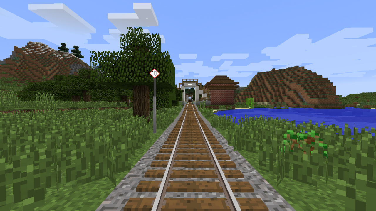 Minecraft Train Simulator Minecraft Map