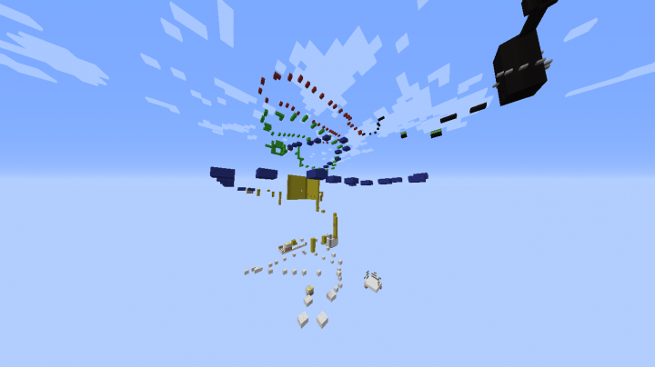 Sky Cloud Parkour For TBNRfrags Minecraft Map