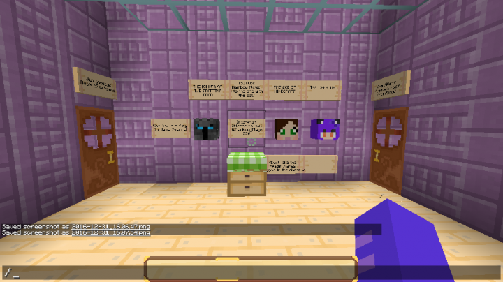 Would You Rather Map For Pat And Jen Minecraft Map