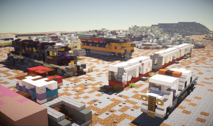Valtero Wrecking Center Scrapyard Minecraft Map