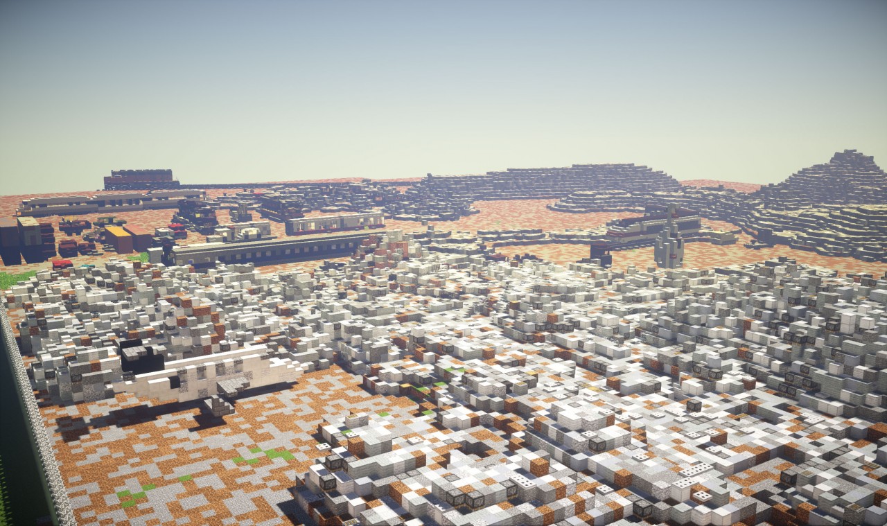 Valtero Wrecking Center Scrapyard Minecraft Map