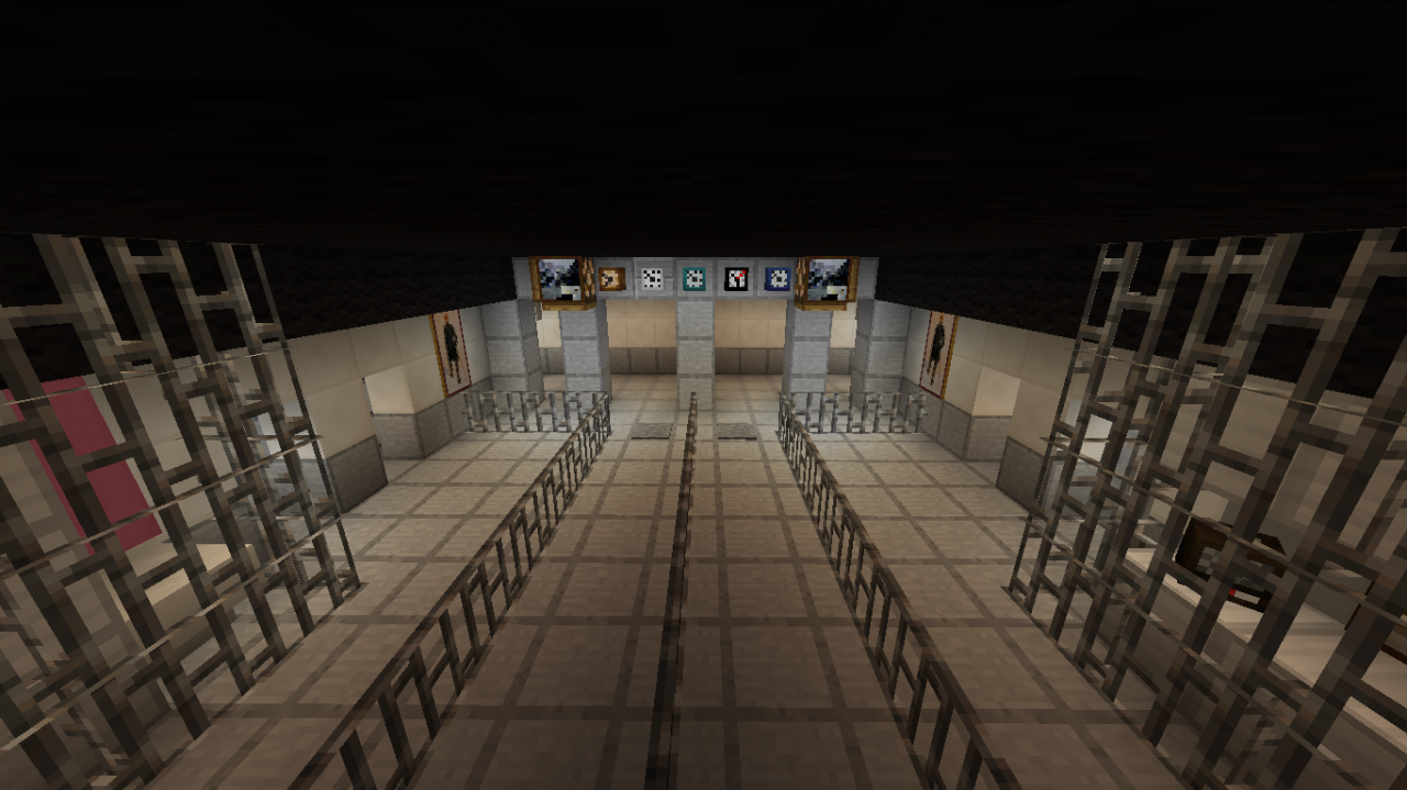 universal Back to the future ride/ area Minecraft Map