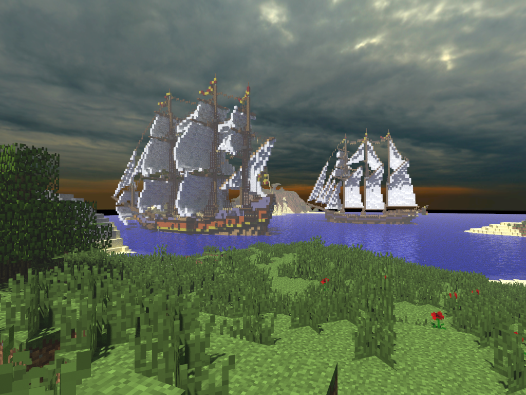 sirBlake - Large trade ships Minecraft Map
