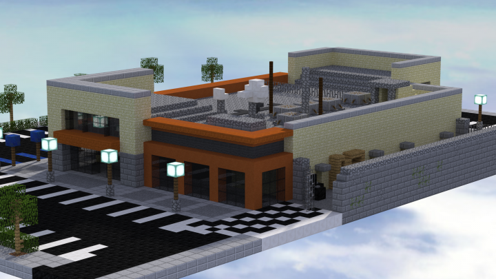 Strip Mall Minecraft Project