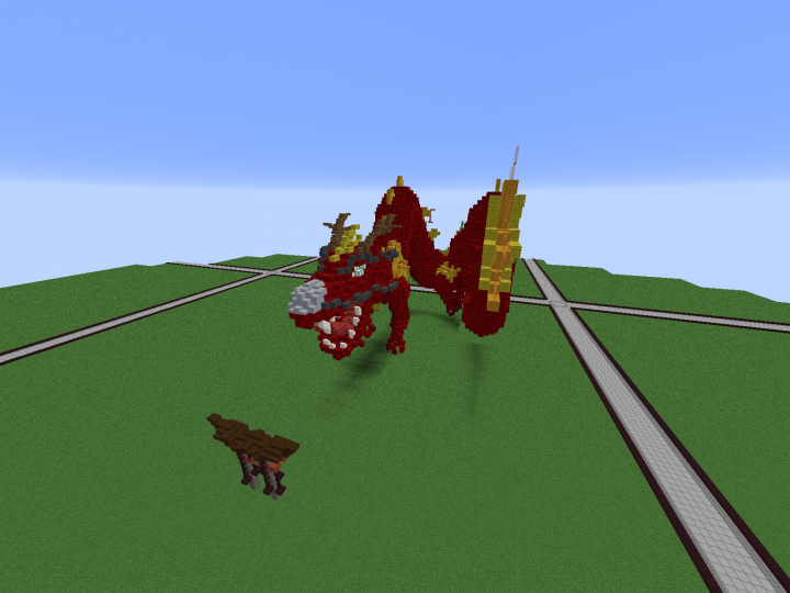 Mythical Asian Dragon ! Minecraft Map