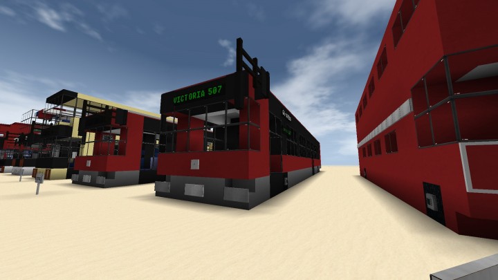 Mercedes Benz Citaro Minecraft Map