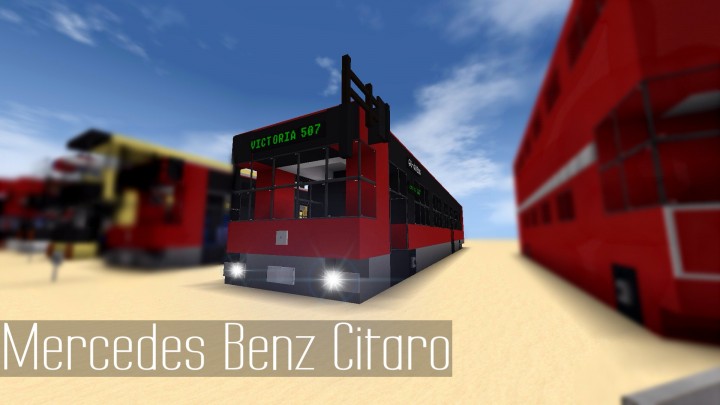 Mercedes Benz Citaro Minecraft Map