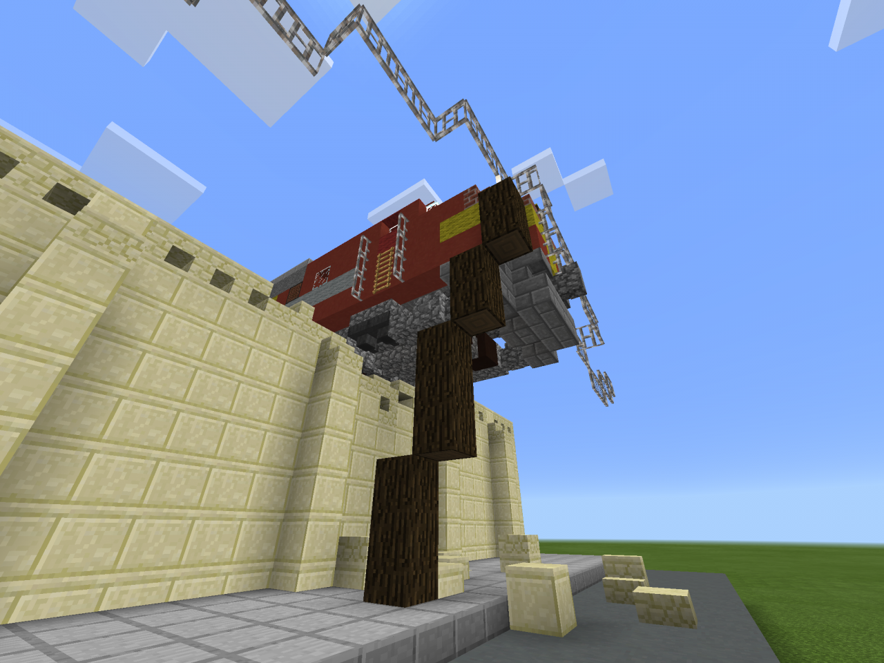 Los Angeles Union Station Wreck Minecraft Map