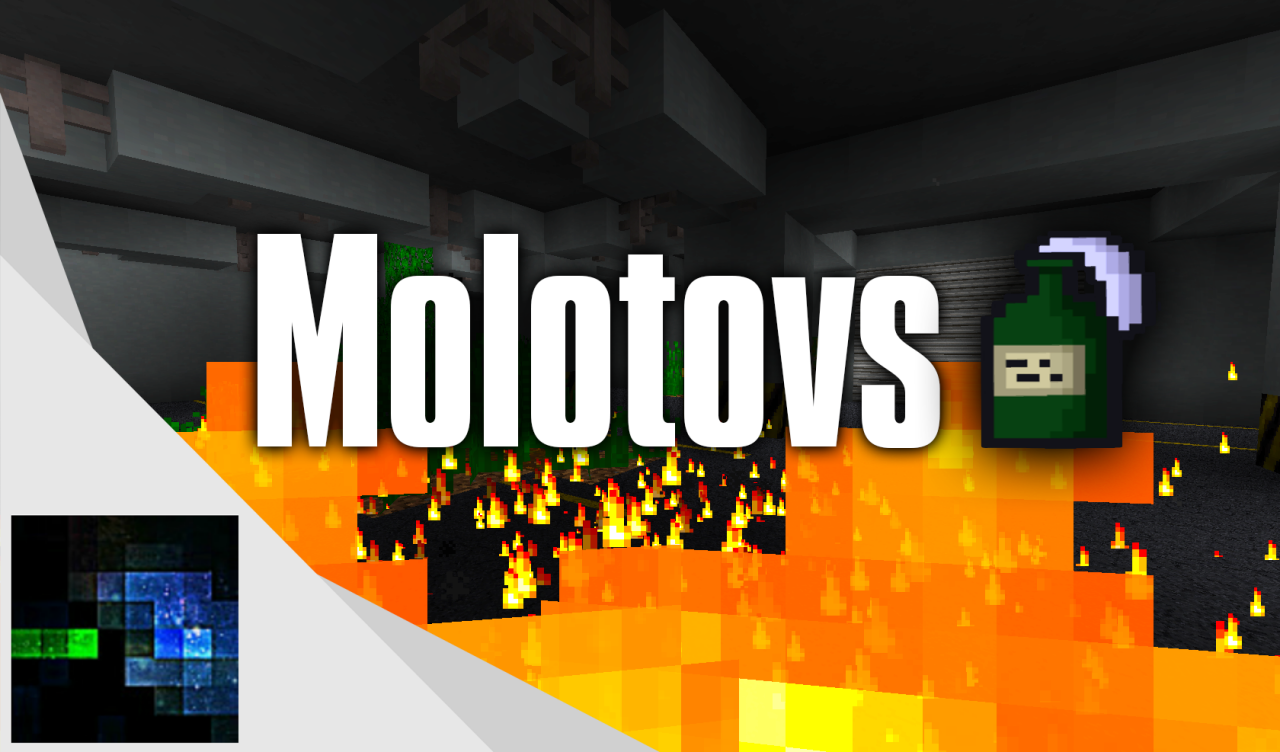 Molotovs | Minecraft Concept | One Click Command Minecraft Map